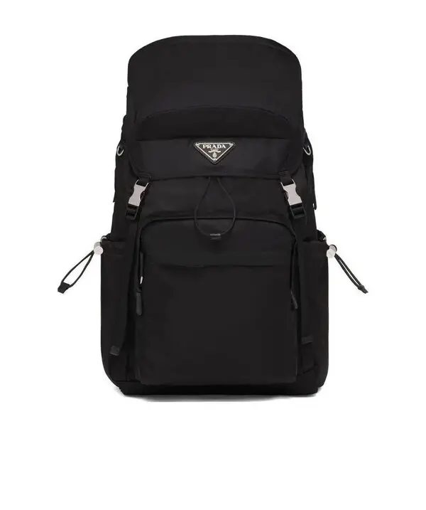 Prada Re-nylon And Saffiano Leather Backpack