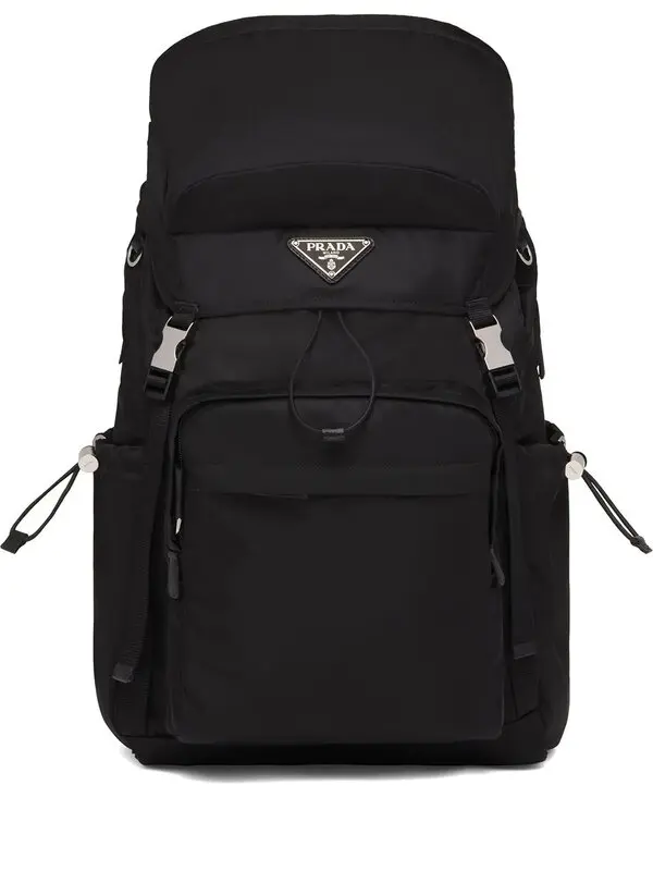 Prada Re-nylon And Saffiano Leather Backpack