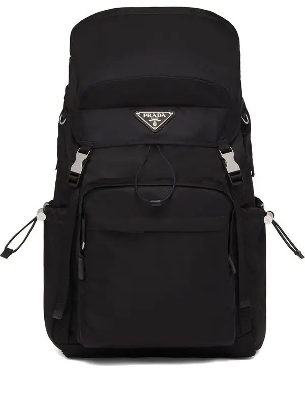 Prada Re-nylon And Saffiano Leather Backpack