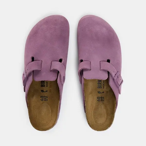 BIRKENSTOCK Buckle Mules - Purple