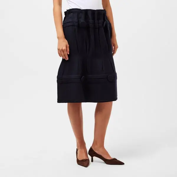Prada Fresh Bright Color Half Skirt