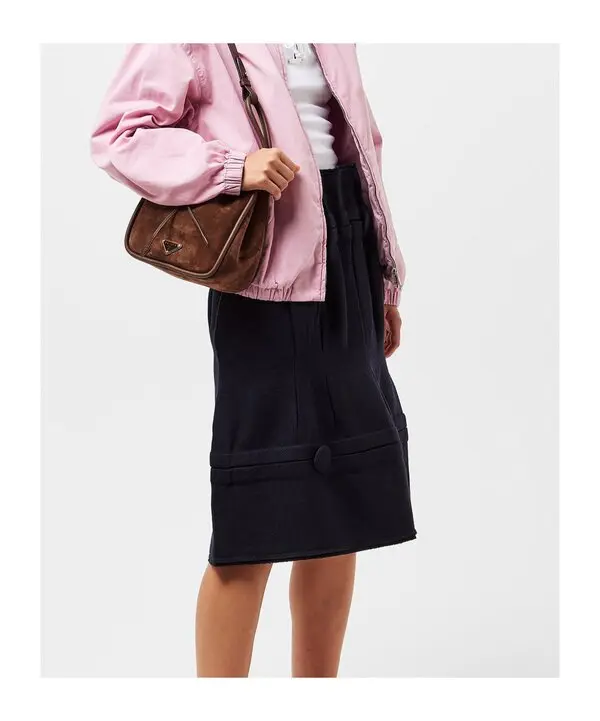 Prada Fresh Bright Color Half Skirt