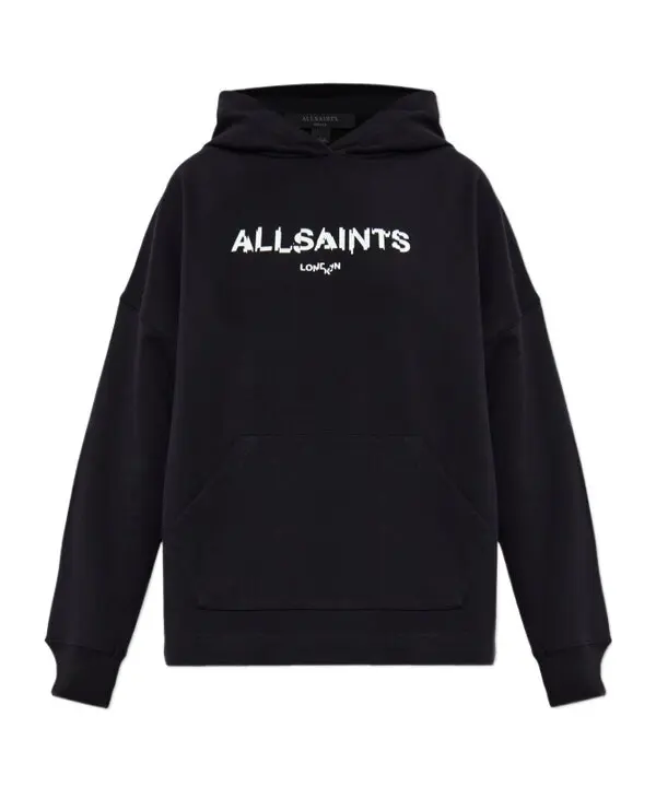 ALLSAINTS Static Graphic Hoodie - Black