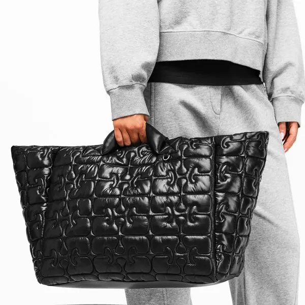 GANNI Diamond Lattice Tote Bag
