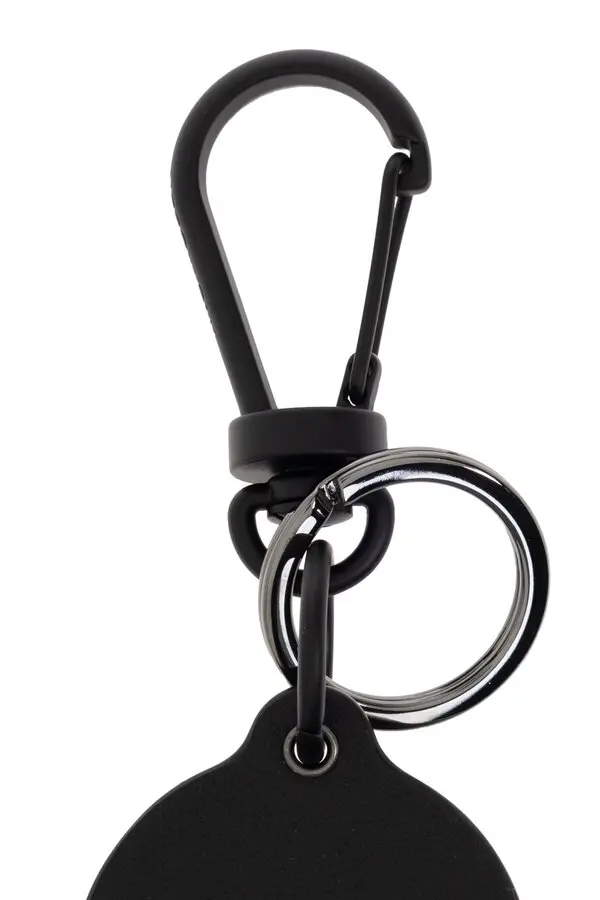 Moncler Embossed Logo Keyring With Climbing Hooks