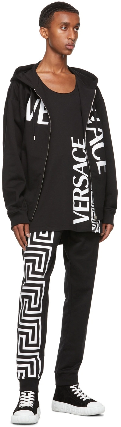 Versace Greca Motif Printed Sweatpants