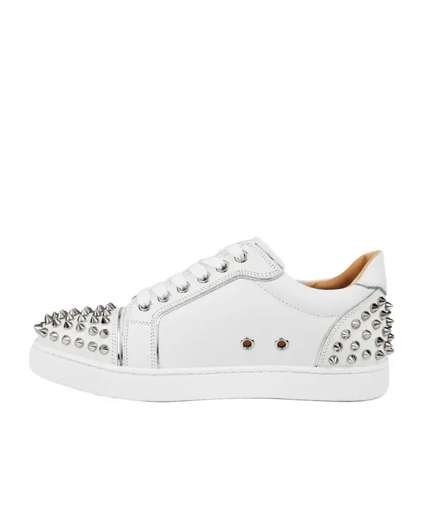 CHRISTIAN LOUBOUTIN Studded Decorated Sneakers - White