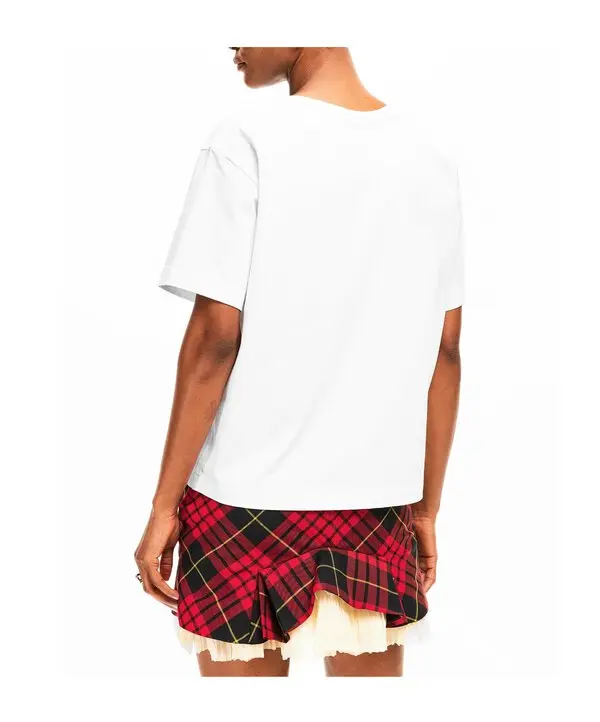 Alexander McQueen Alex Skull Lace T-shirt