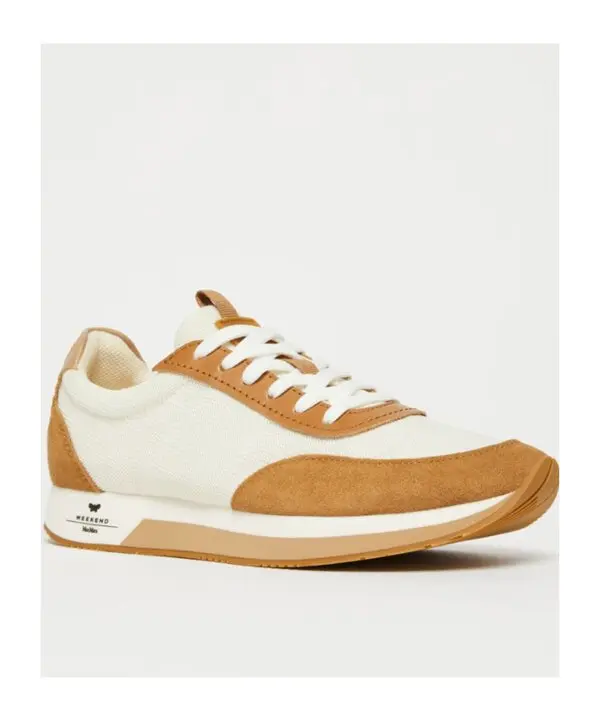 Max Mara Colorblock Lace-up Sneakers