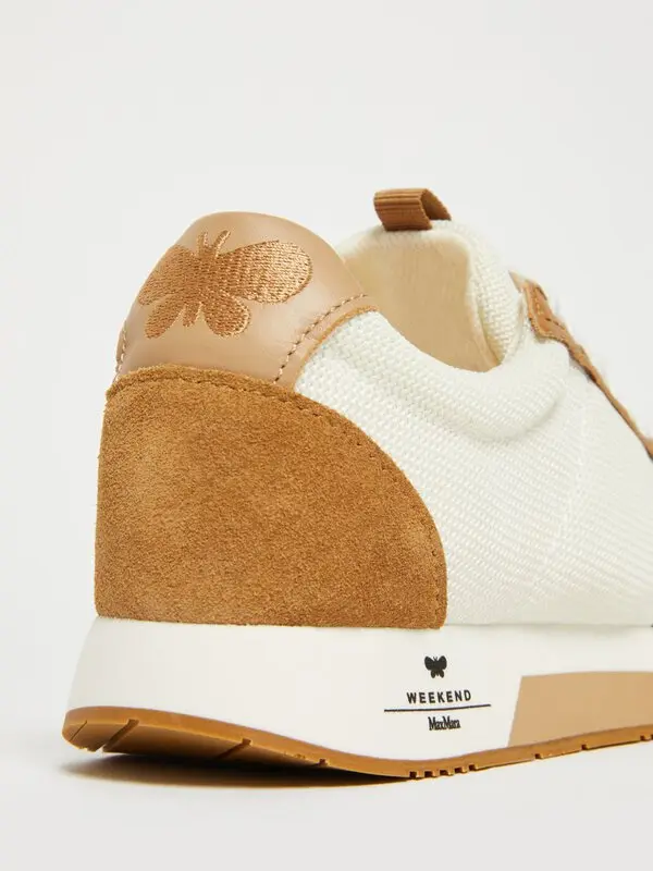 Max Mara Colorblock Lace-up Sneakers