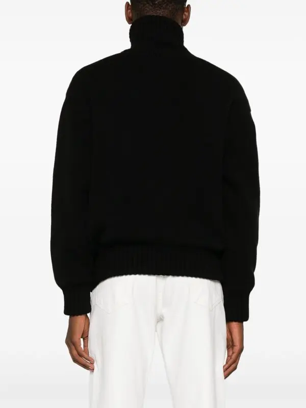 Saint Laurent Button Detailed High-neck Cardigan Jacket
