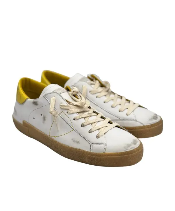 Philippe Model Round Head Low-cut Casual Shoes
