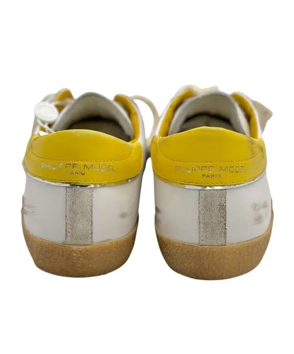 Philippe Model Round Head Low-cut Casual Shoes