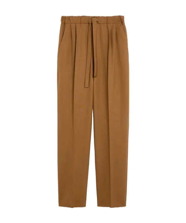 Max Mara Cashmere Foulé Trousers