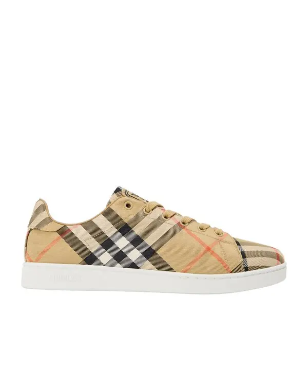 Burberry Checked Low-top Sneakers