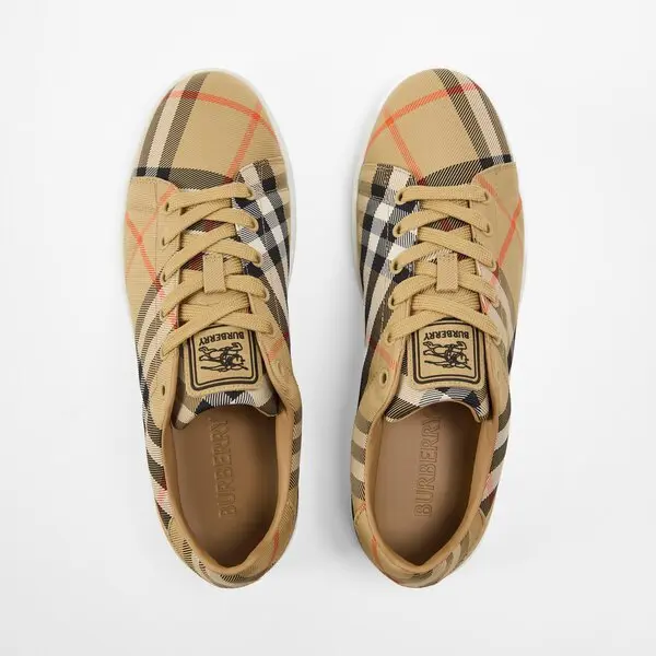 Burberry Checked Low-top Sneakers