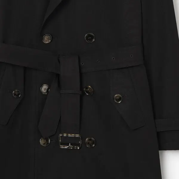 Burberry Mid-length Paisley Lace Foxfield Trench Coat