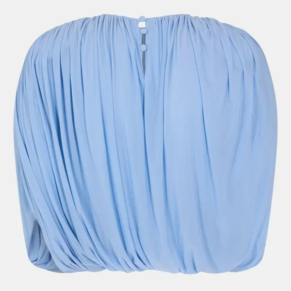 Magda Butrym Gathered Blouse - Blue