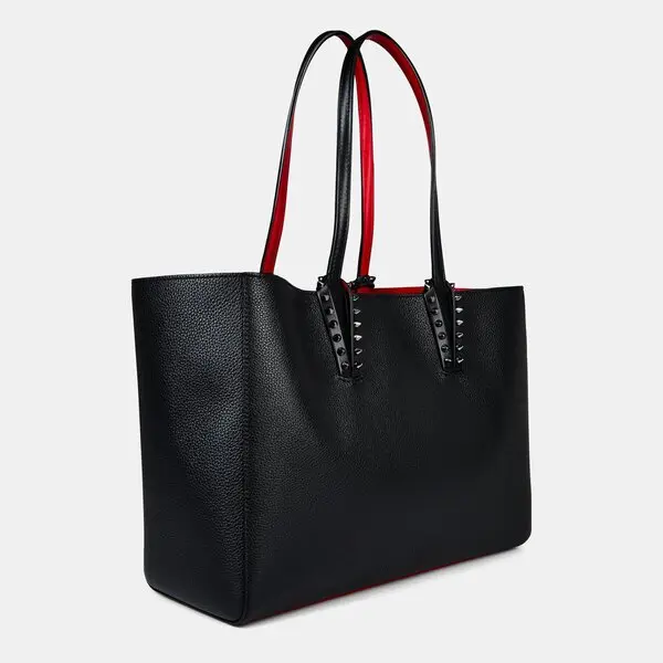 CHRISTIAN LOUBOUTIN Tote Bag With Stud Embellishments - Black