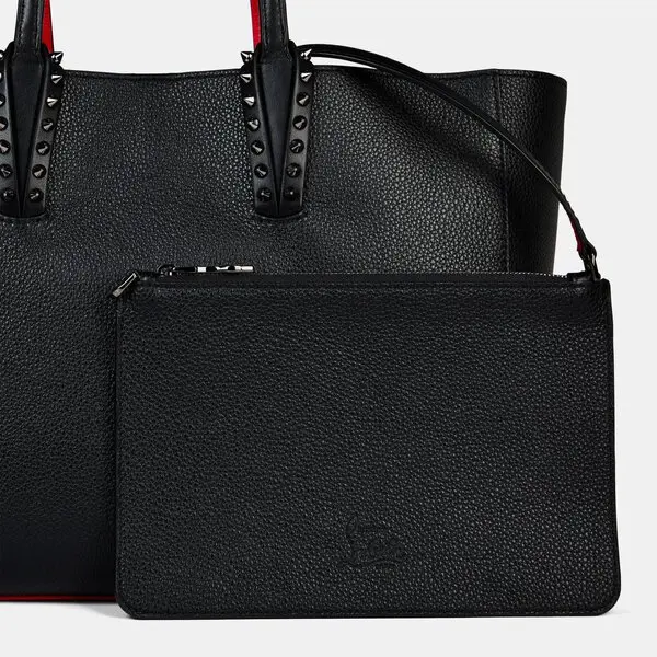 CHRISTIAN LOUBOUTIN Tote Bag With Stud Embellishments - Black