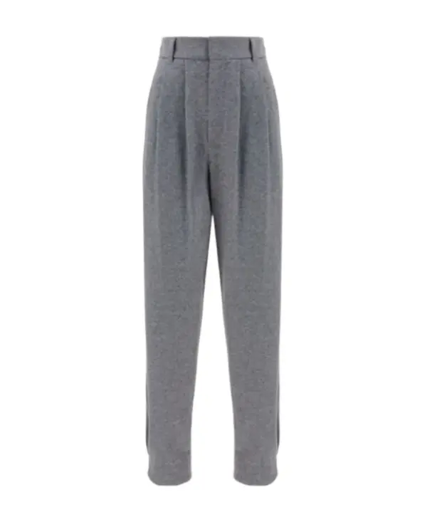 Brunello Cucinelli Tapered-leg Cashmere Trousers