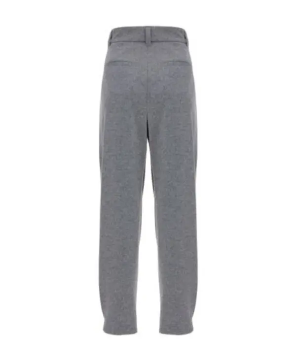 Brunello Cucinelli Tapered-leg Cashmere Trousers