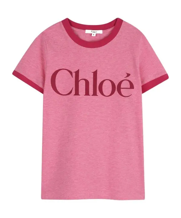Chloé Ss T Shirt Jn63 - Pink