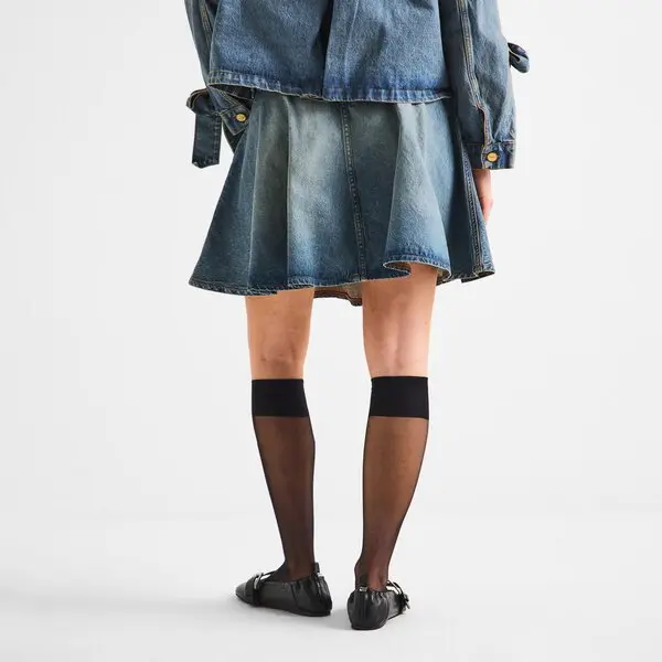GANNI Denim Skirt