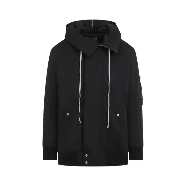 Rick Owens Drawstring Hooded Jacket