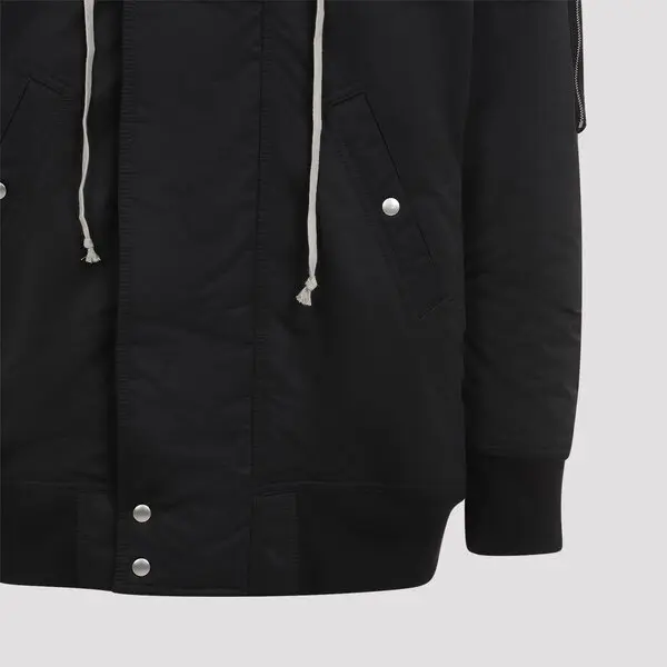 Rick Owens Drawstring Hooded Jacket