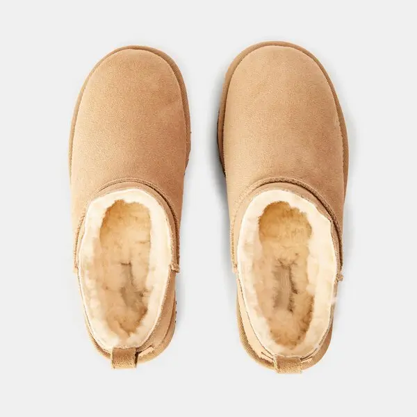 UGG Lightweight Warm Ankle Boots - Nude