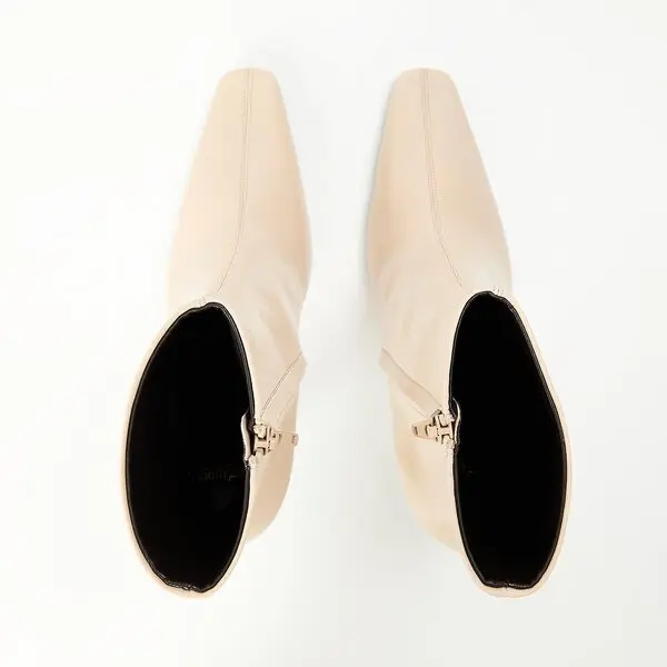 Saint Laurent Jill Zipper Ankle Boots