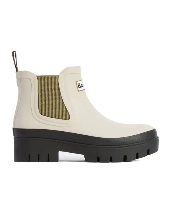 Barbour Waterproof Chelsea Ankle Boots With Faux-fur Lining