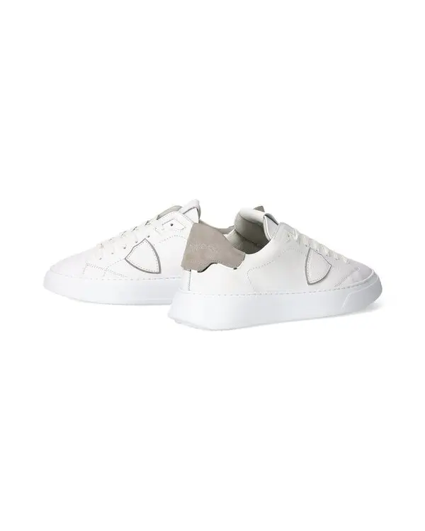 Philippe Model Temple Lace-up Sneakers - Whitish Grey