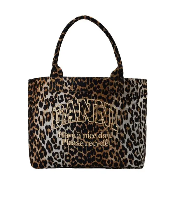 GANNI Large Capacity Tote Bag