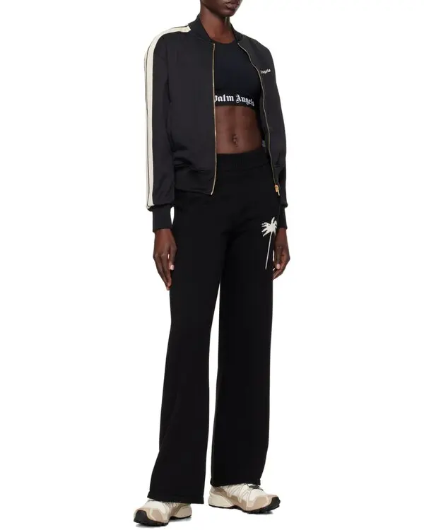 Palm Angels Palm Tree Knitted Trousers