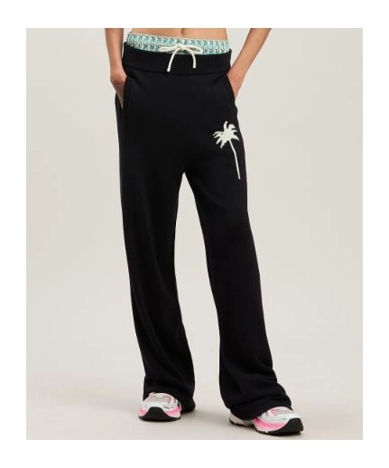 Palm Angels Palm Tree Knitted Trousers