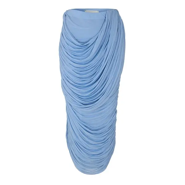 Magda Butrym Ruched Midi Skirt