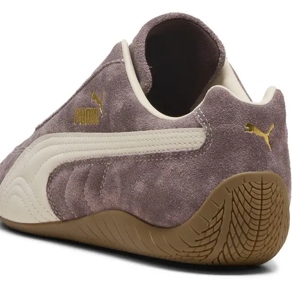 PUMA Suede Low Top Lace-up Sneakers - Gray