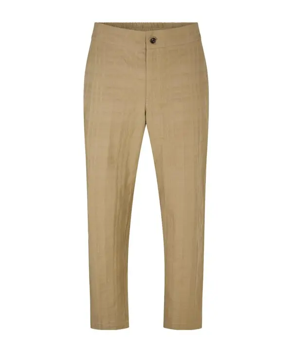 Burberry Minimalist Solidcolor Casual Fulllength Trousers