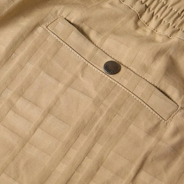 Burberry Minimalist Solidcolor Casual Fulllength Trousers