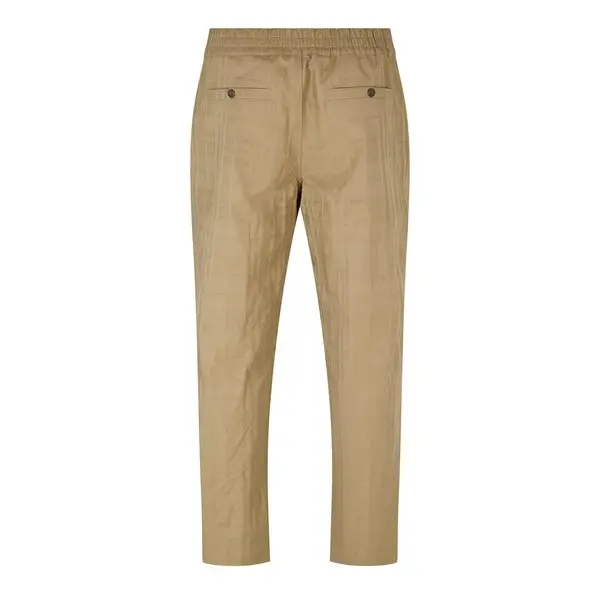 Burberry Minimalist Solidcolor Casual Fulllength Trousers