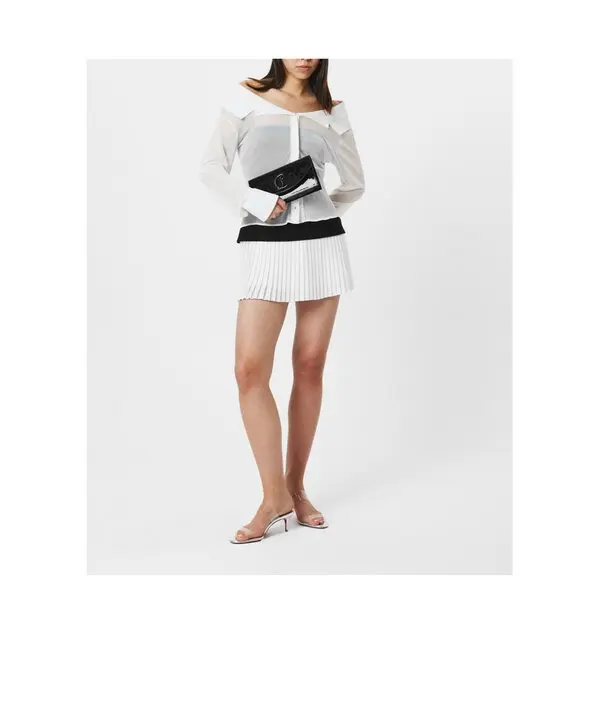 CHRISTIAN LOUBOUTIN Chain Strap Clutch Bag