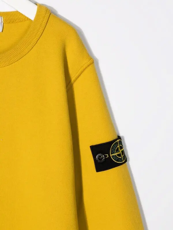 Stone Island Logo-patch Sleeve Sweatshirt