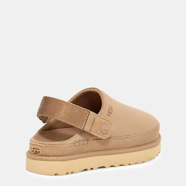 UGG Goldenstar Logo Detail Sandals - Nude