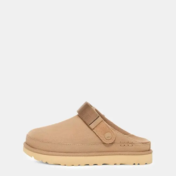 UGG Goldenstar Logo Detail Sandals - Nude