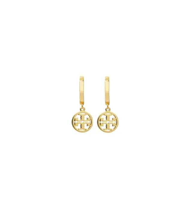 Tory Burch Logo Drop Earrings