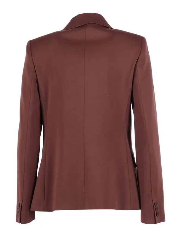 Max Mara Lapel Long-sleeved Suit Jacket