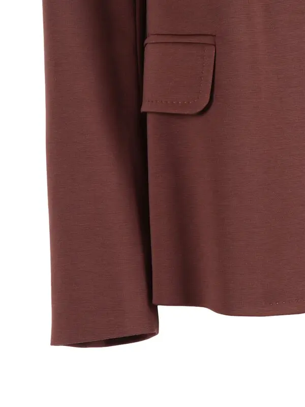 Max Mara Lapel Long-sleeved Suit Jacket