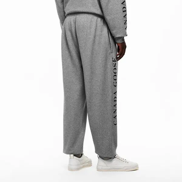 Canada Goose Logo Closed Hem Fleece Joggers